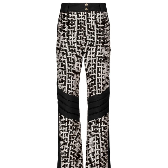 Balmain | Pants & Jumpsuits | Balmain X Rossignol Monogram Ski Pants ...